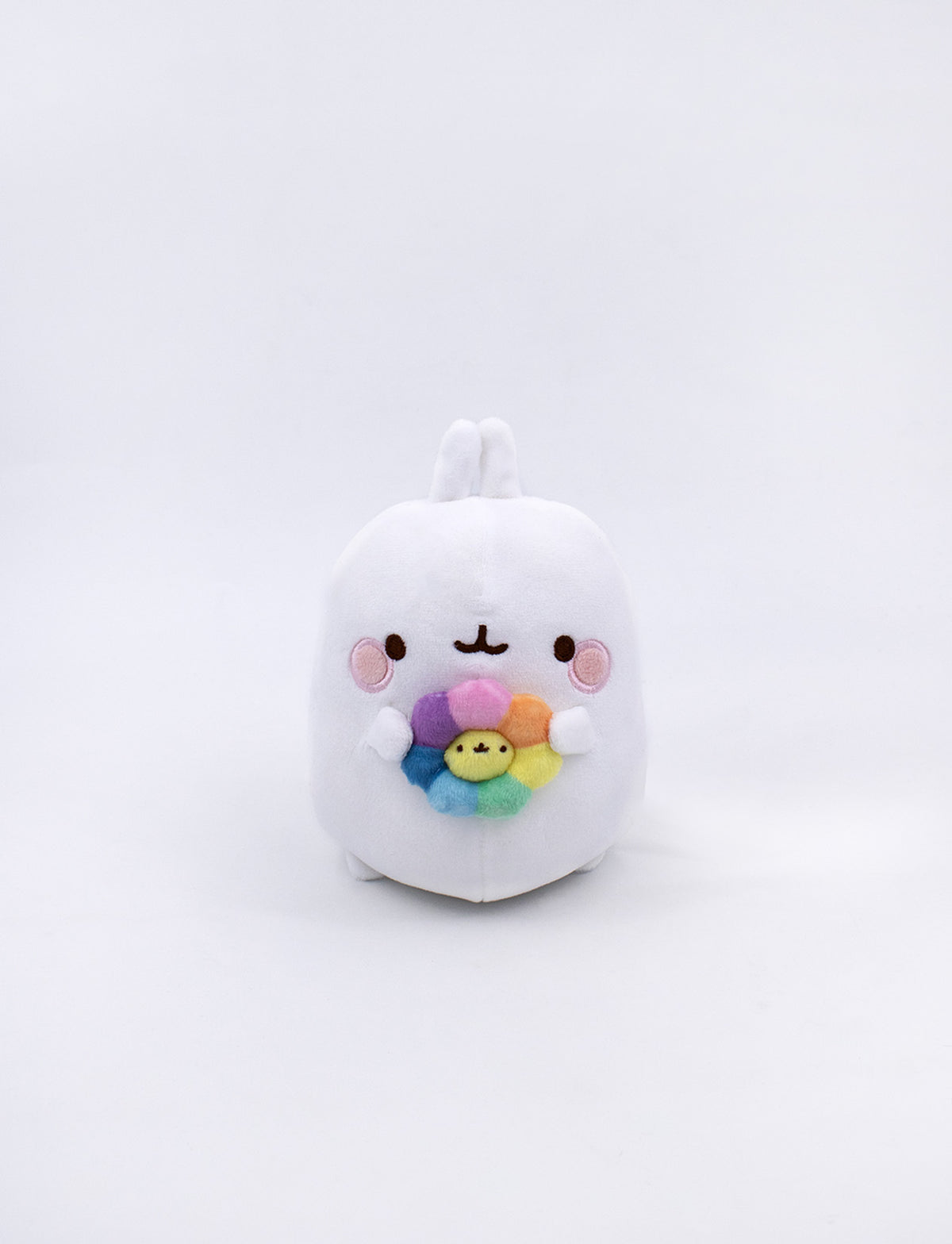 Molang Plush Rainbow Flower 16cm | Molang Official Website
