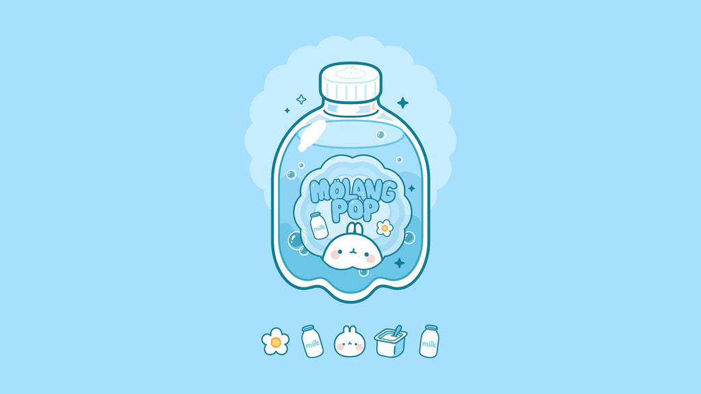 Molang Drink - Wallpaper Desktop 2 | Molang Official Website